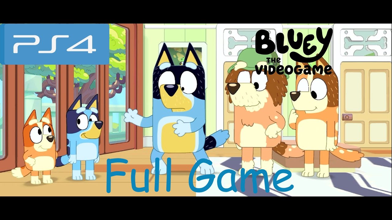 Bluey: The Videogame PS4 Full Game Walkthrough #ps4 #gaming #bluey ...