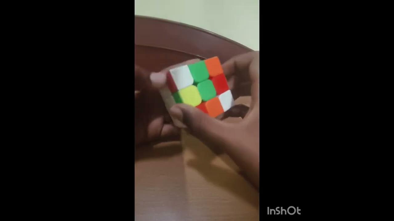 how to solve second layer in cube - YouTube