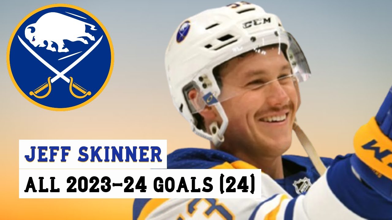 Jeff Skinner (#53) All 24 Goals of the 2023-24 NHL Season - YouTube
