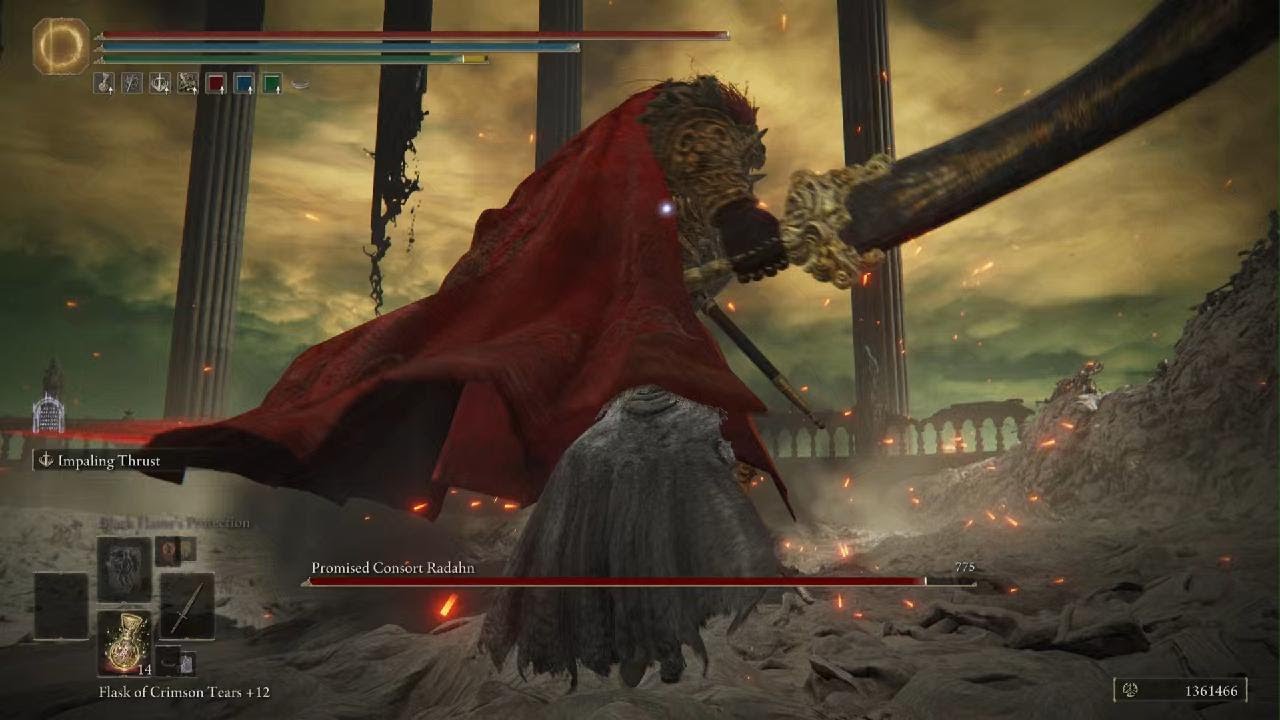 Killing consort radahn with every weapon in the game part 213 (Spear ...