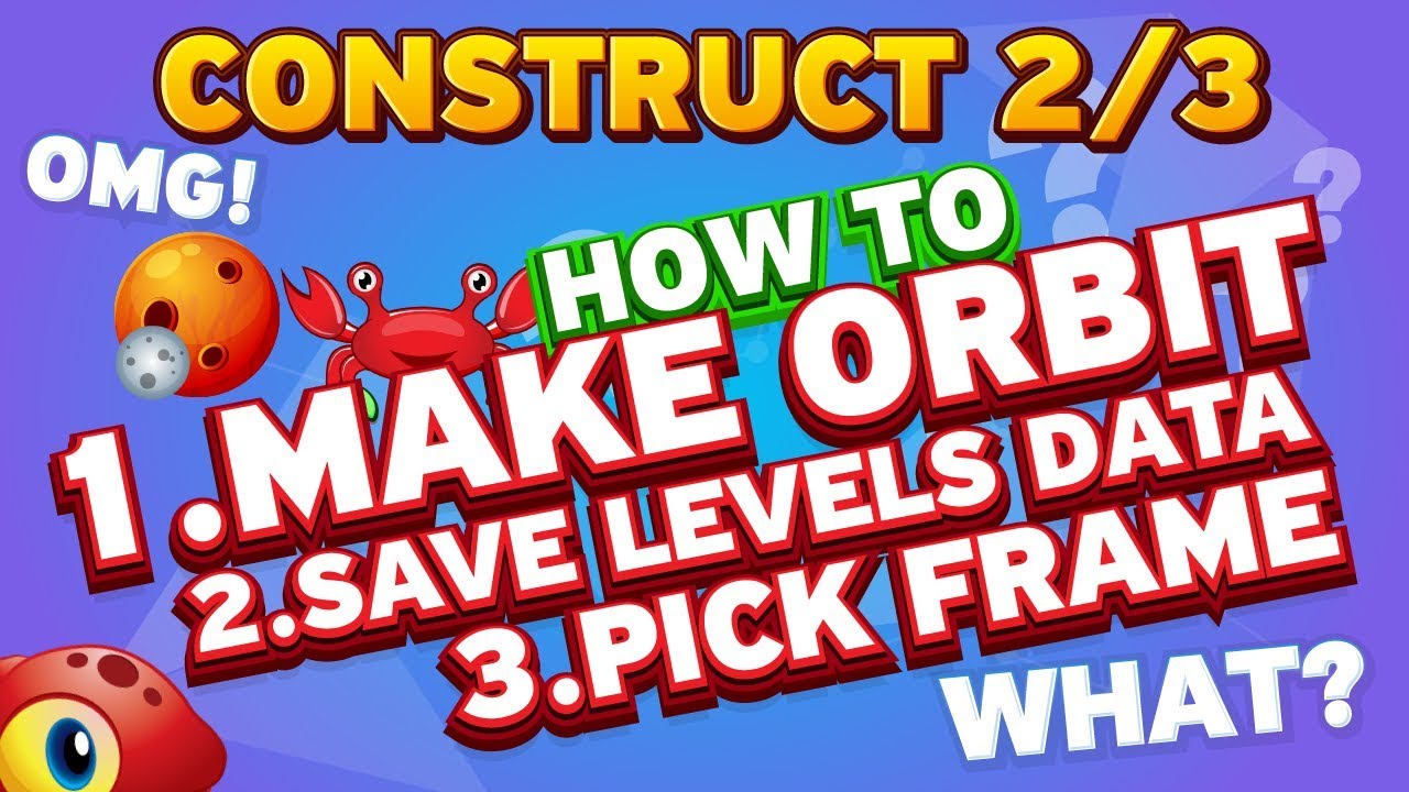HOW TO SAVE ALL LEVELS DATA IN WEB STORAGE | ORBIT | FRAMES tutorial ...