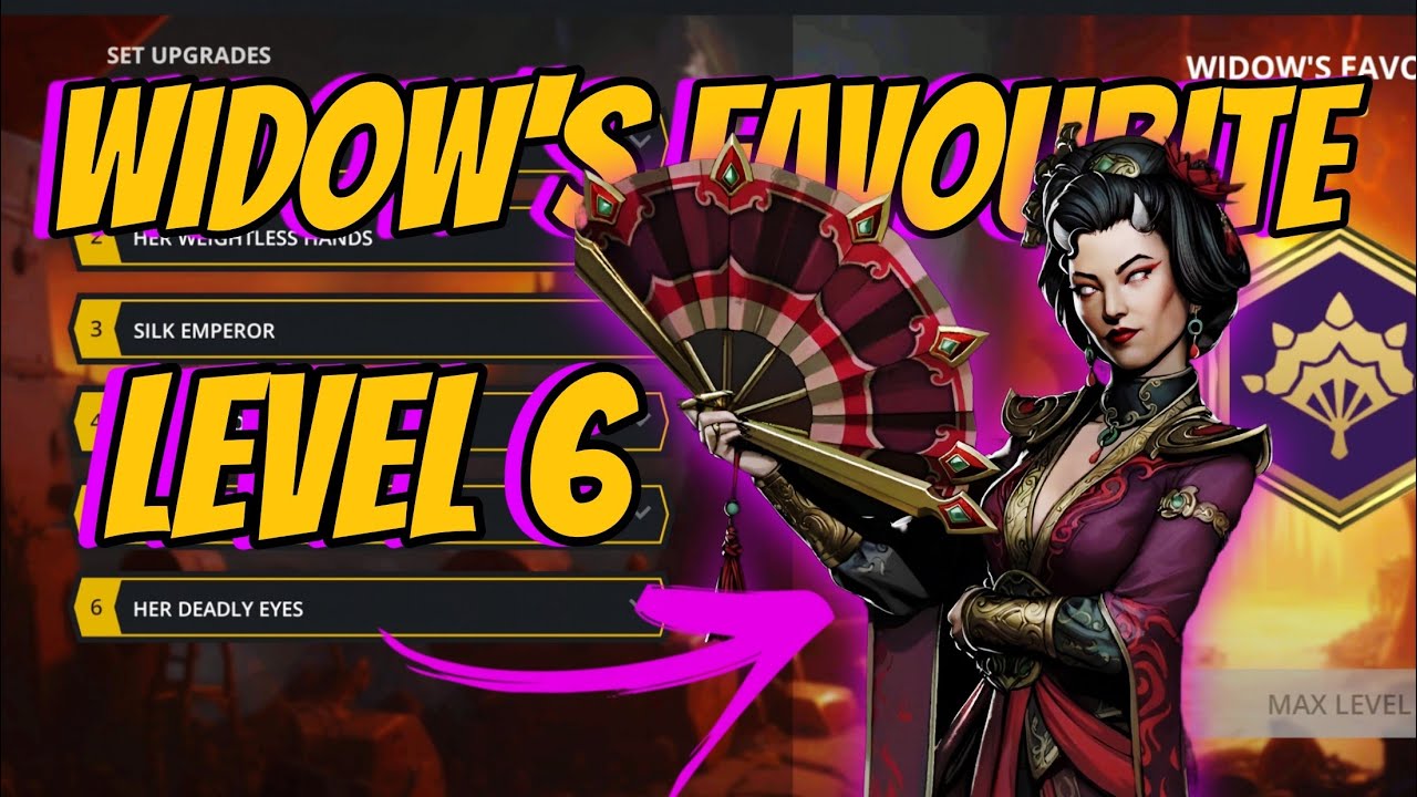 Shadow Fight 3•Letest Level 6 Abilities of Widow's Favourite set ...