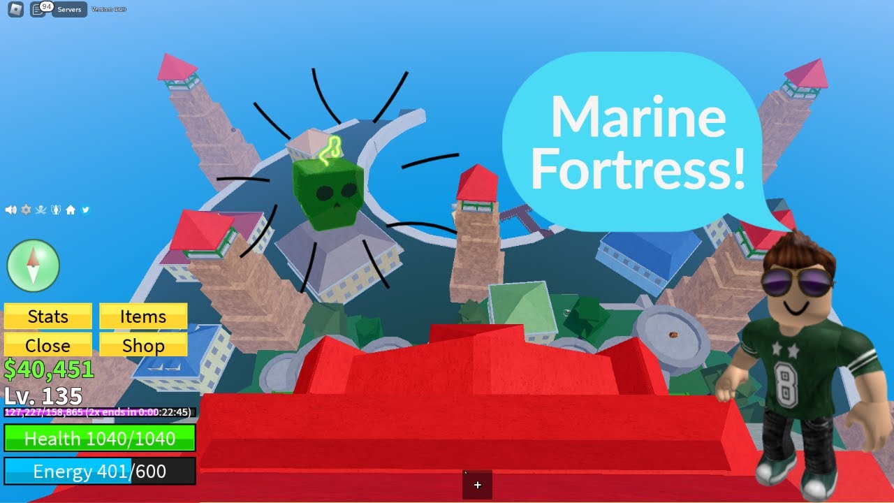 Marine Fortress & Revive Fruit! | First, to Second Sea - YouTube