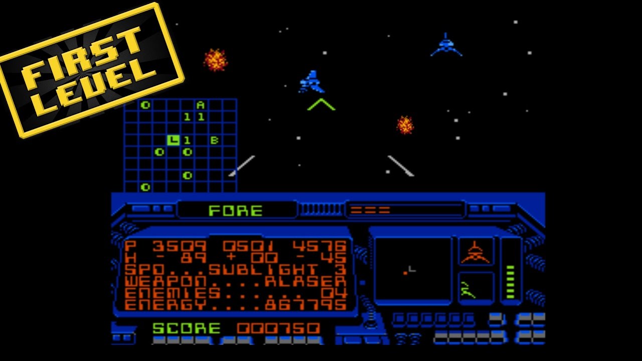 Destination Earthstar First Level Nintendo NES Retrogaming Video Games ...