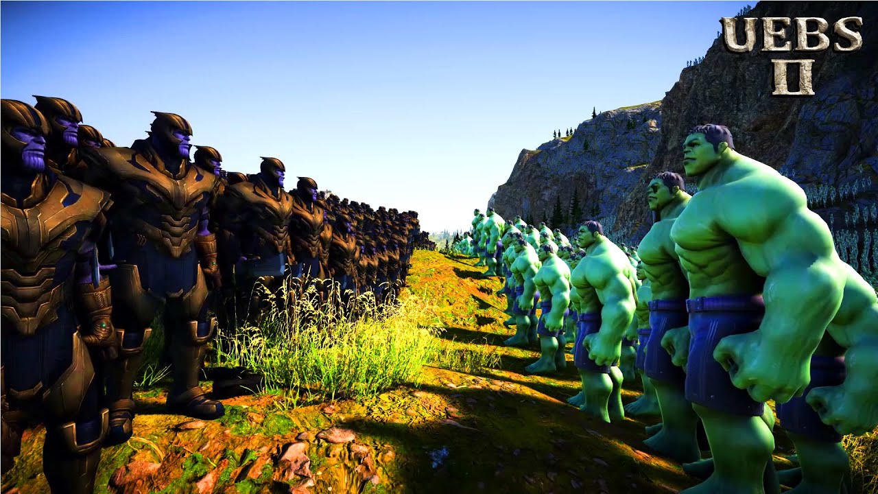 1,000,000 THANOSES vs 1,000,000 HULKS | Ultimate Epic Battle Simulator ...