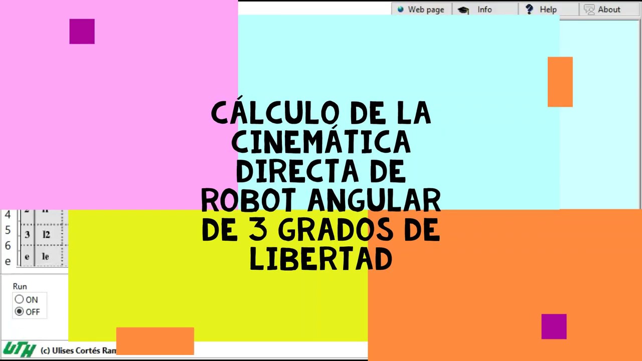 Cinemática Directa Robot Angular 3DOF - YouTube