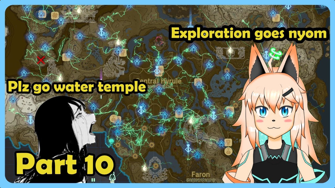 [Lets play] Water temple? Exploration goes nyom in TOTK - YouTube