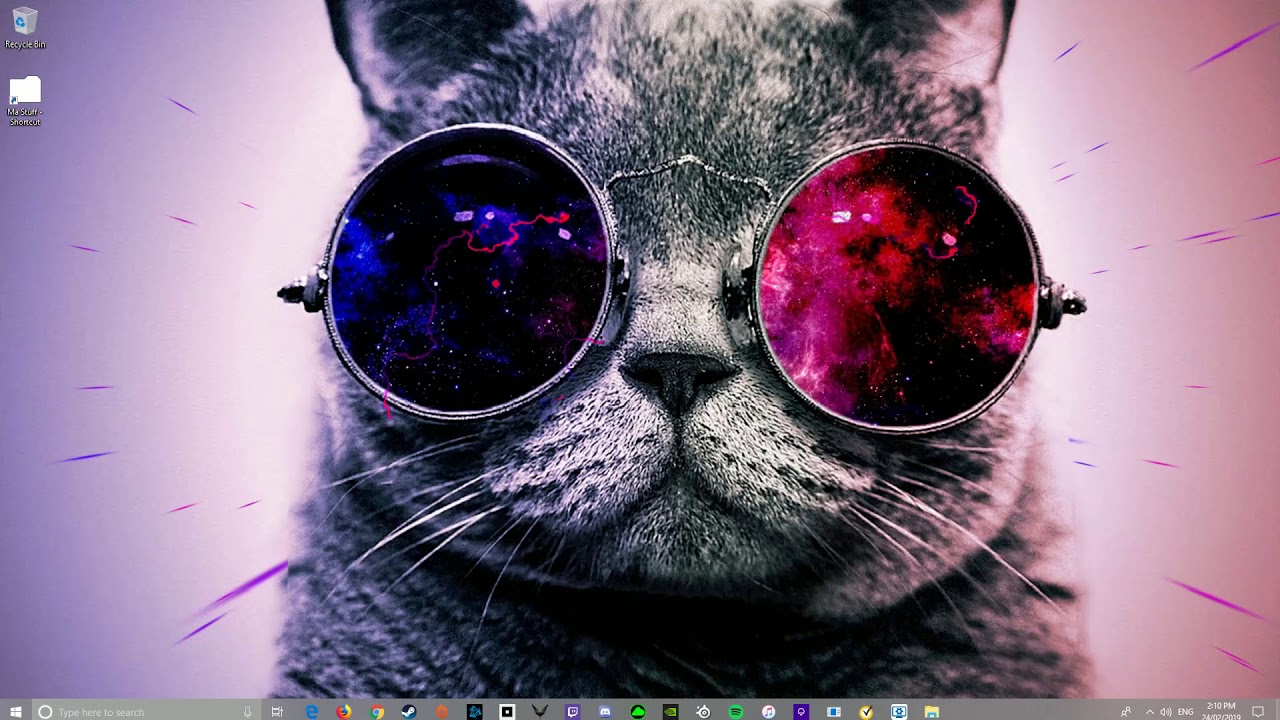 Audio Reactive Cat [wallpaper engine] - YouTube