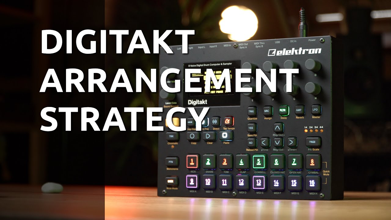 Digitakt Arrangement Strategy / How to finish tracks faster? - YouTube