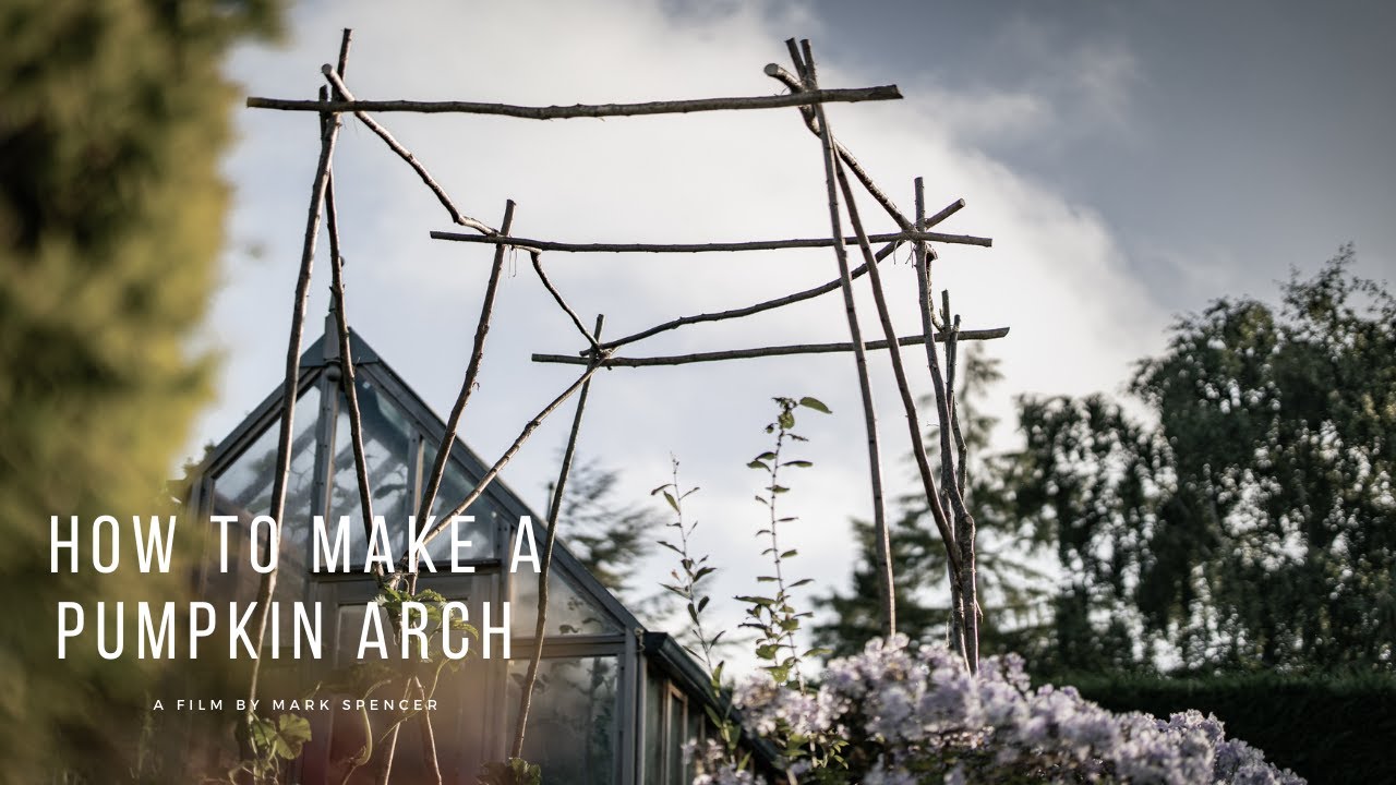 How to make a Pumpkin Arch - YouTube