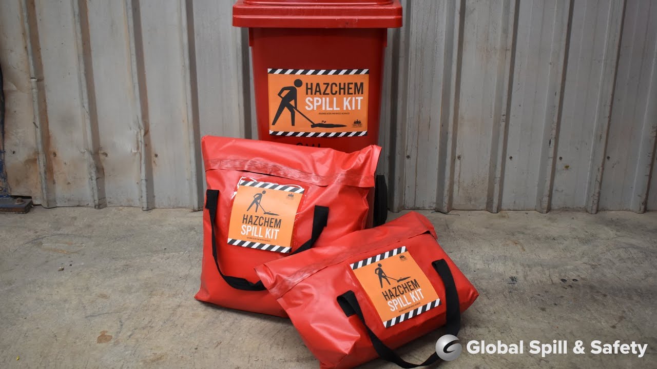 Hazchem spill kits - Global Spill & Safety - YouTube