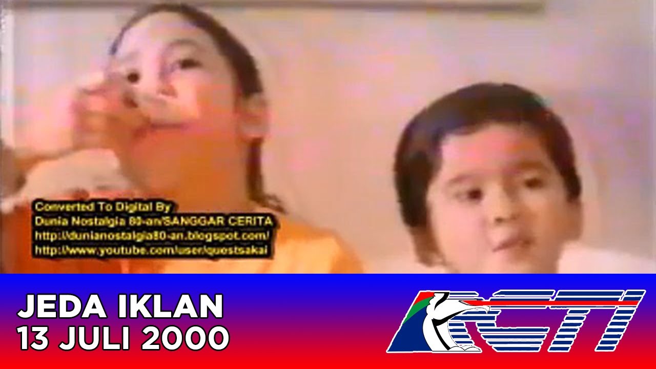 Jeda Iklan RCTI (13 Juli 2000) - YouTube