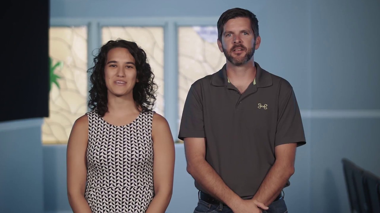 Giavanna Johnson and Casey Handy bring the announcements for Grace ...