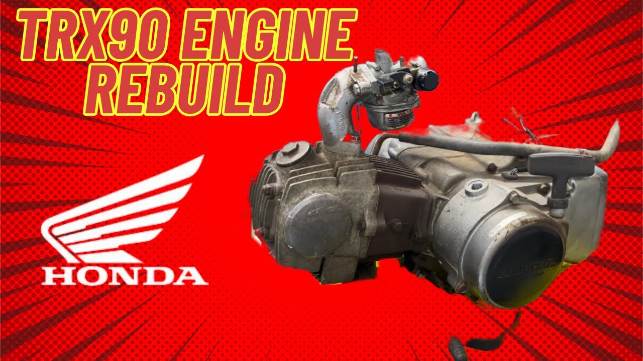 DIY Honda TRX90 Engine Rebuild - YouTube