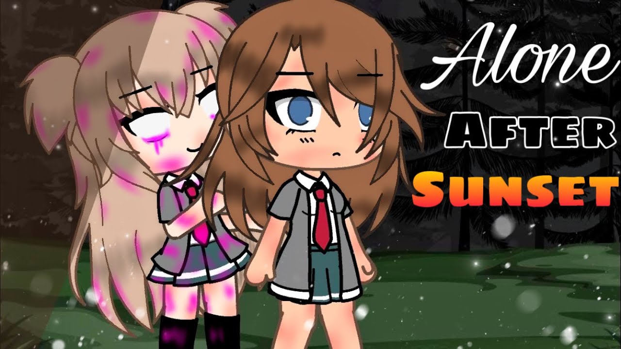 Alone After Sunset || Horror Mini Movie || GLMM GACHA LIFE - YouTube