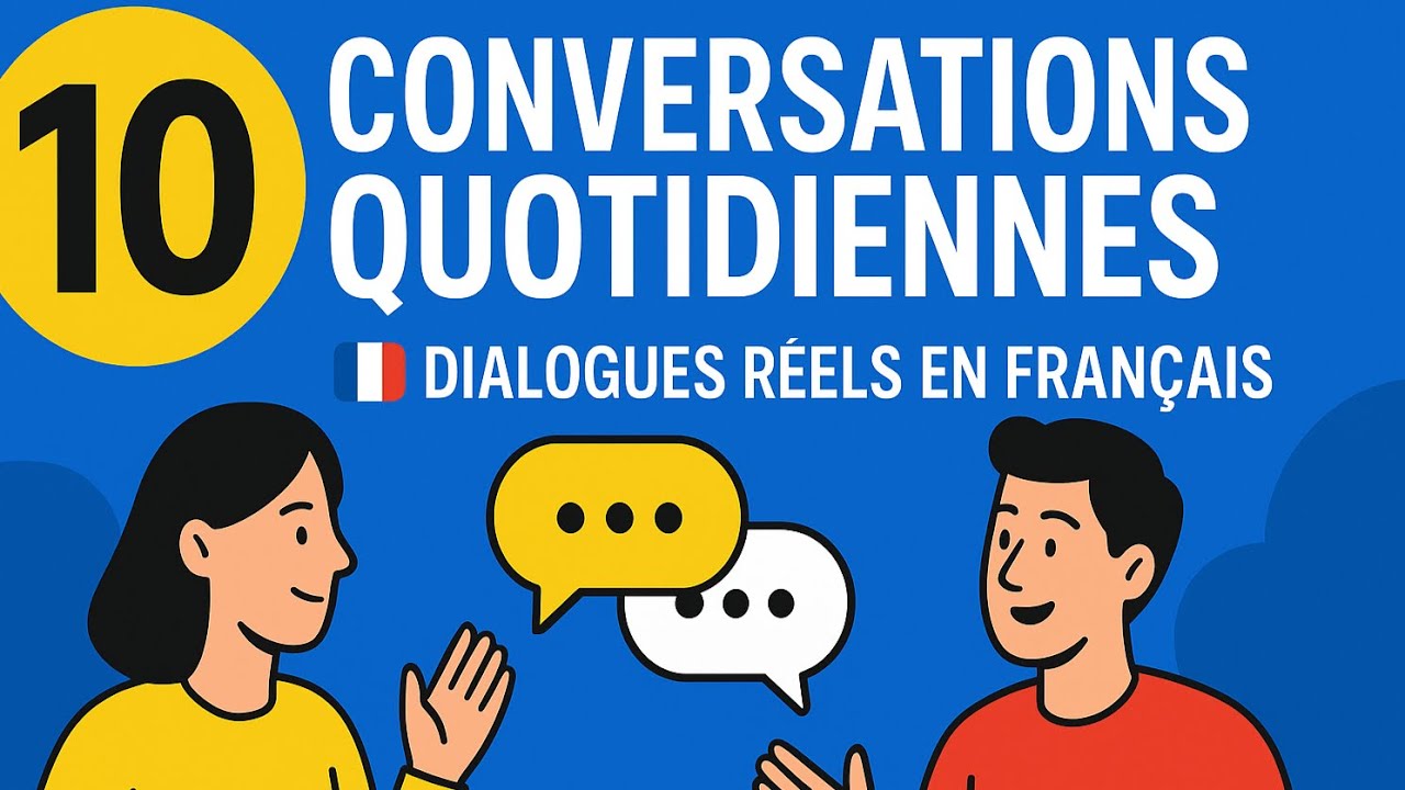 10 conversations quotidiennes en français pour débutants | Dialogues en ...