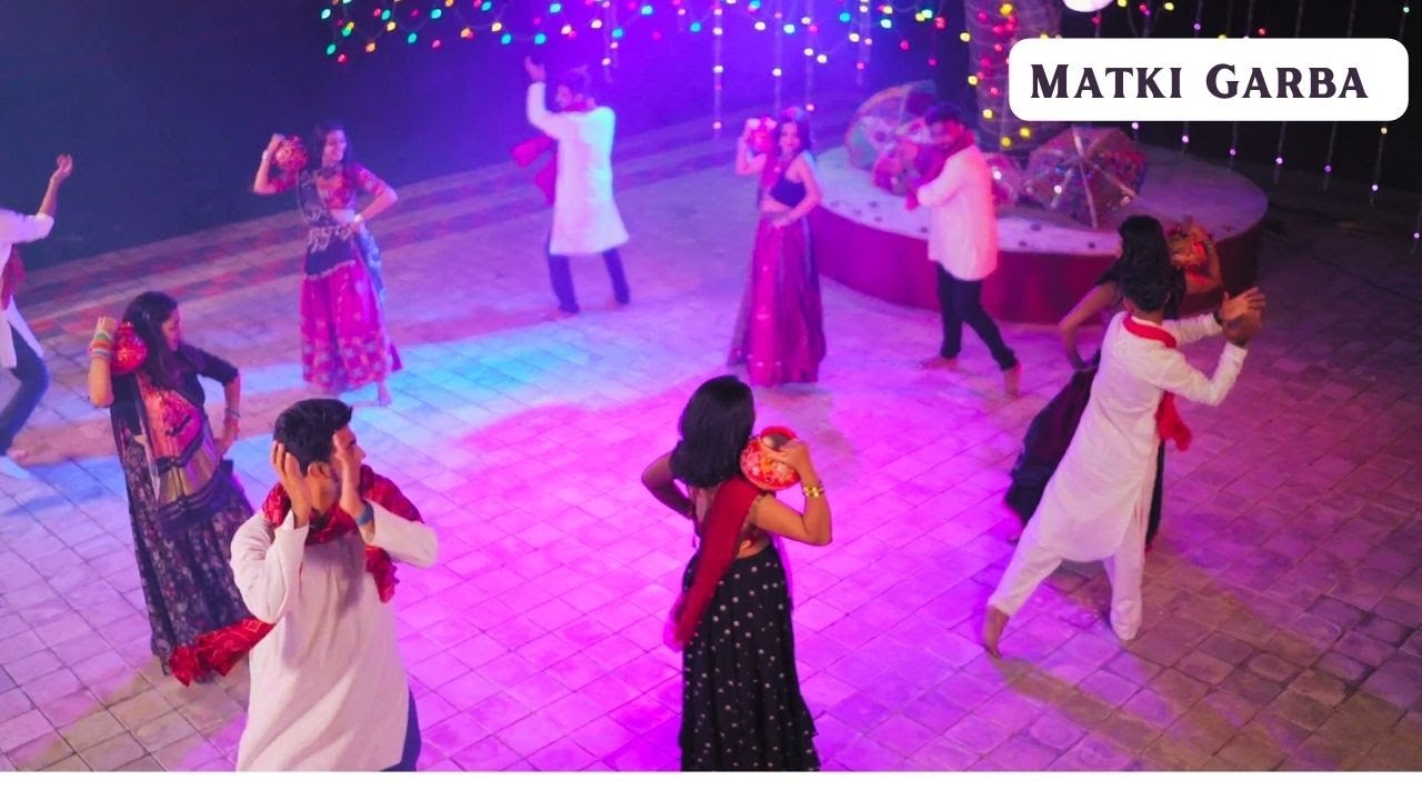 Garba With Matki | New Steps | Navaratri Special | Behind The Scenes ...