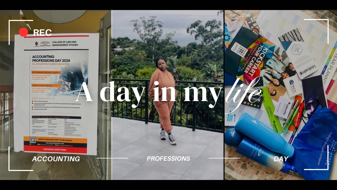 #vlog | spend the day with me | accounting professions day - YouTube