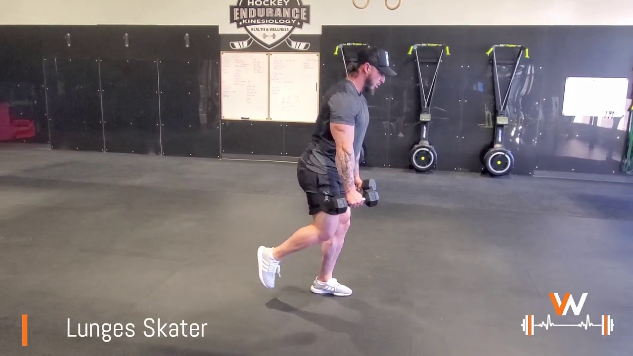 Lunges Skater - YouTube