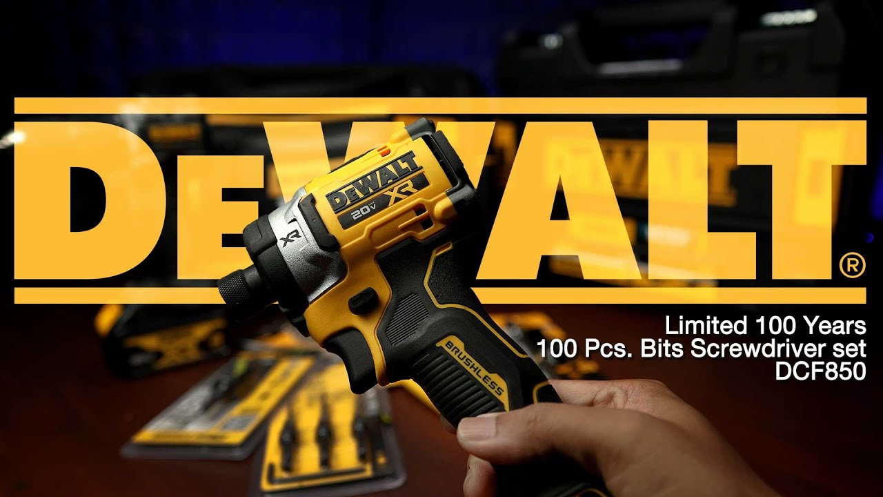 เดือนนี้ รีวิว Dewalt ออกอะไรบ้าง DCF 860 limited 100 years impact ...