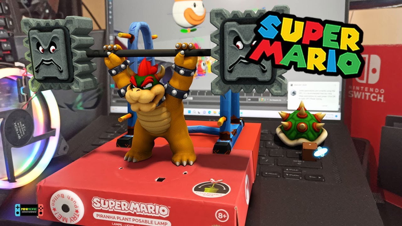 Bowser working out 💪 | Super Mario in Real Life - YouTube