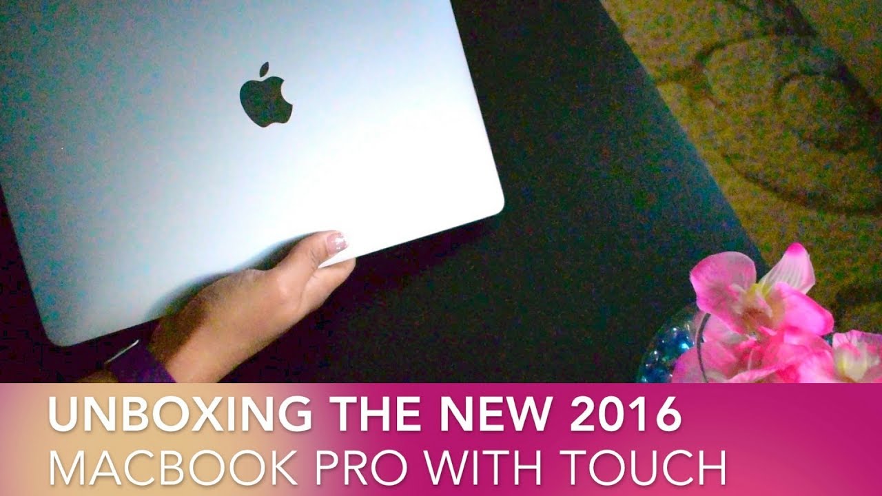 New 2016 MacBook Pro w/ Touch Bar, Magic Mouse & Multiport Adapter ...