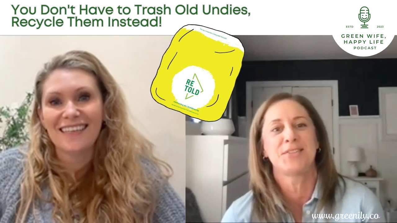 You Don't Have to Trash Old Undies, Recycle Them Instead! - YouTube