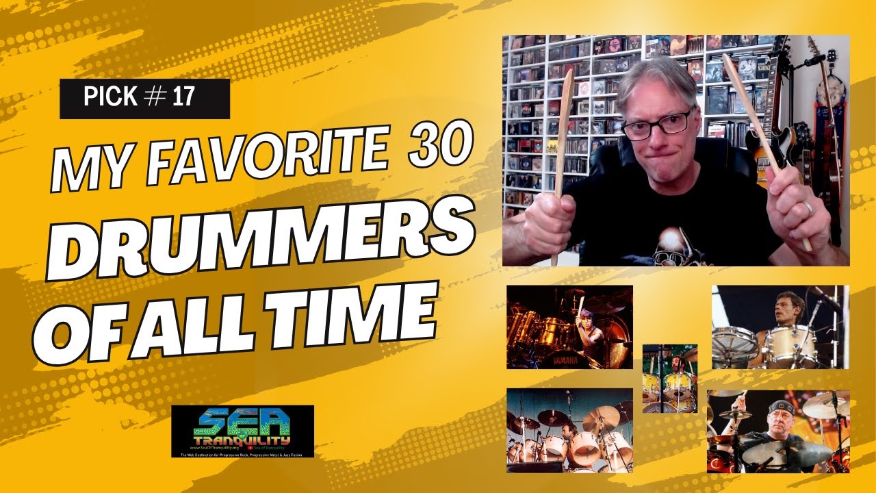 My Favorite 30 Drummers Of All Time: Pick # 17 - YouTube