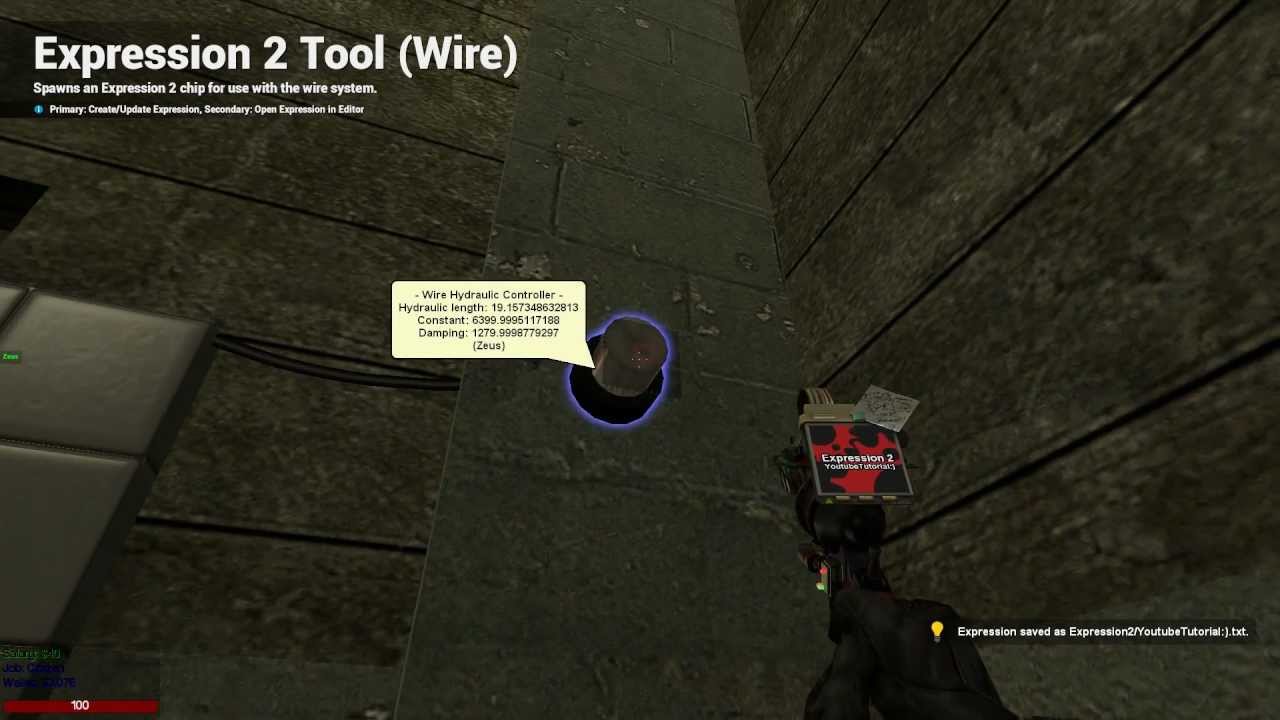 Gmod Wire How to: Hydraulic Laser Door - YouTube