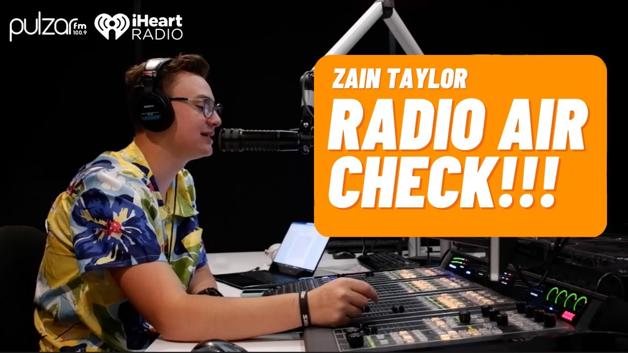Zain Taylor- Pulzar FM - Video Aircheck (Jan 2023) - YouTube