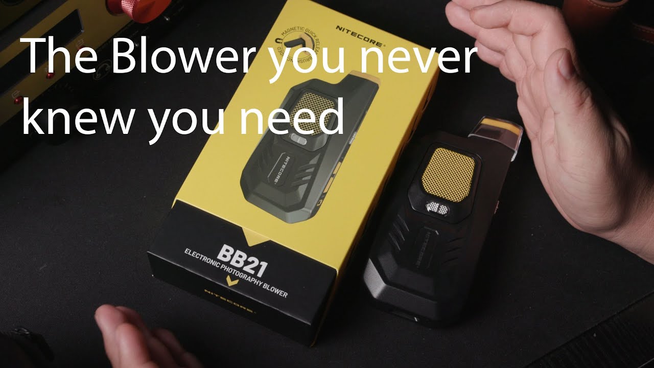 Nitecore BB21 Blower: Outdoor cleaning for Lens and Laptop - YouTube