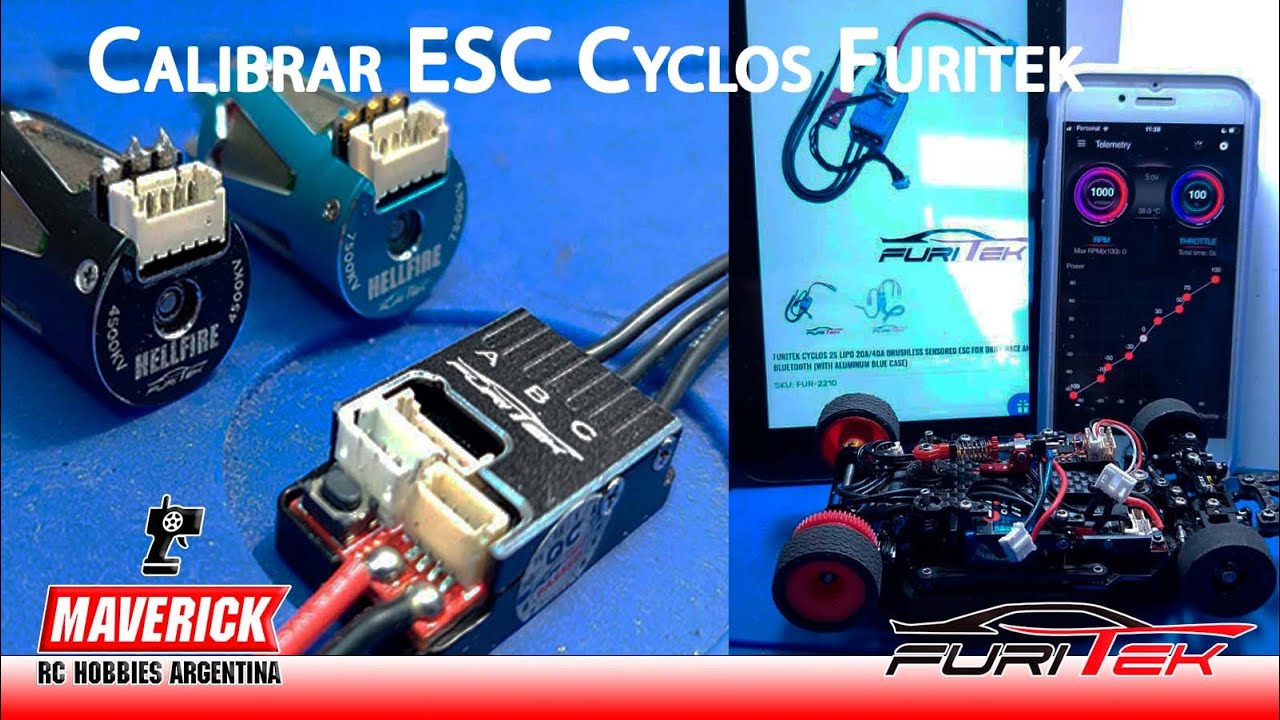 Calibrar ESC Cyclos | Furitek en Español - YouTube
