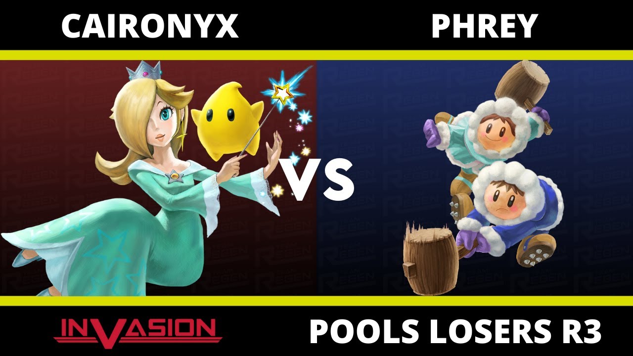 Invasion: Pools Losers R3 - Caironyx (Rosa) Vs Phrey (Ice Climbers ...