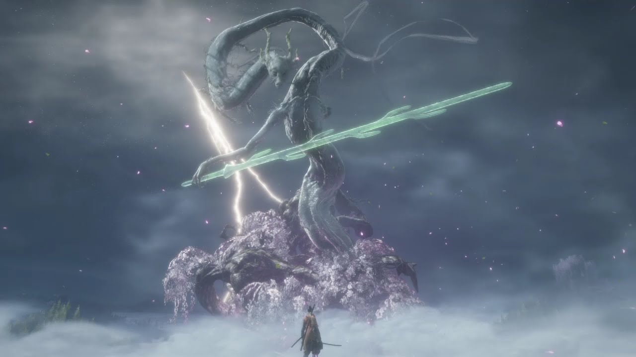 Sekiro: Shadows Die Twice - Divine Dragon boss fight - YouTube
