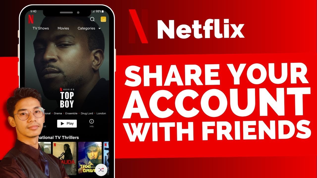 How To Share Netflix Account With Friends ! - YouTube