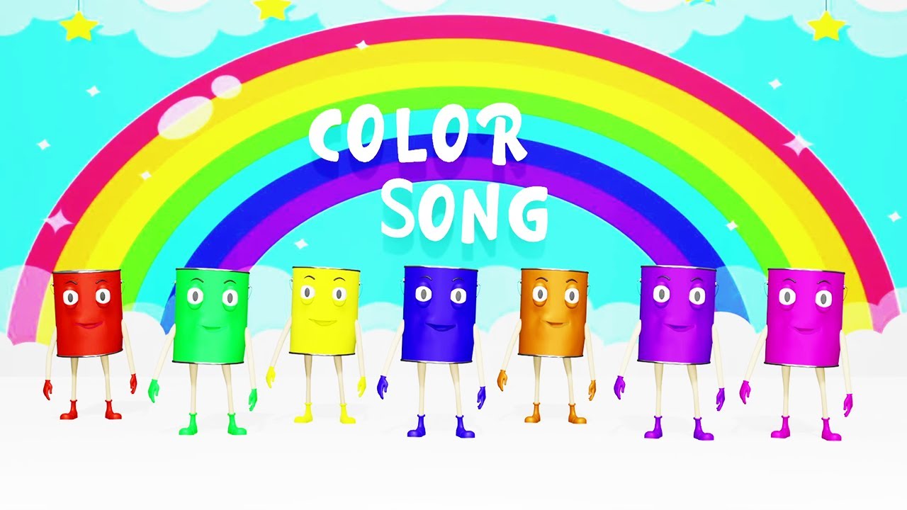 The Colors Song | Colors For Kids | Super JoJo Nursery Rhymes & Kids ...