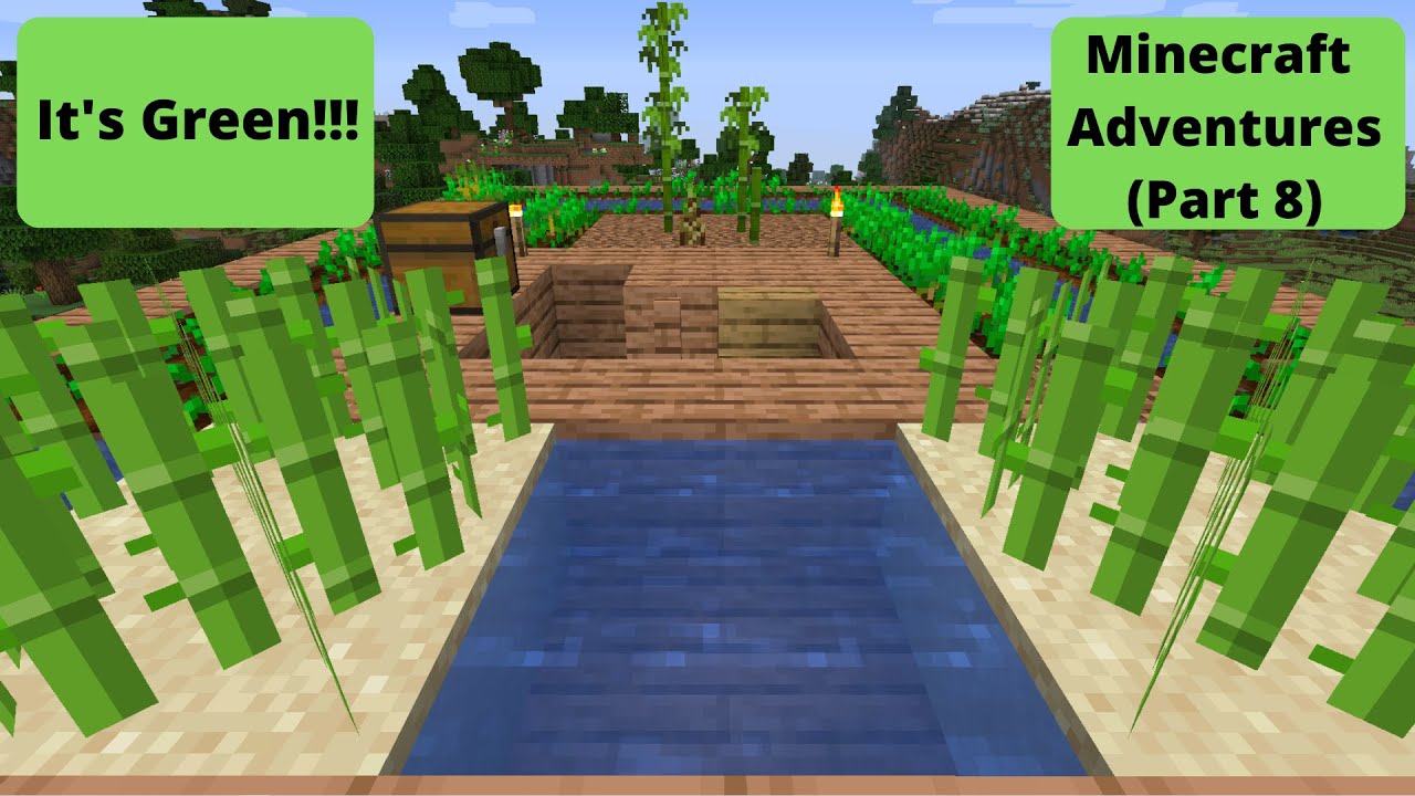 We Made It Green!! | Minecraft Adventures (Part 8) - YouTube