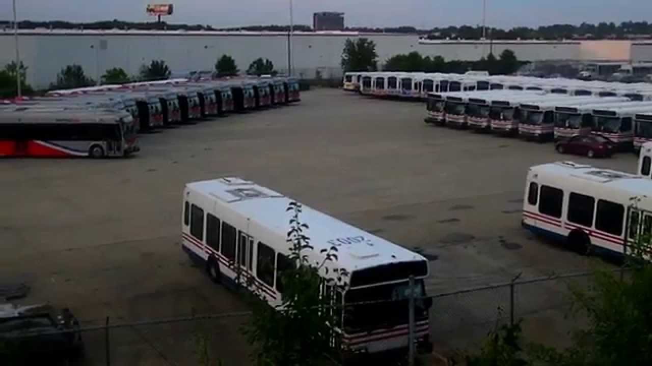 WMATA (Metrobus): Retired and Brand New buses at Carmen E. Turner ...