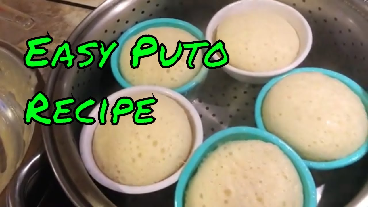 Puto/Easy Filipino Puto Recipe Using Bisquick Pancake Mix - YouTube