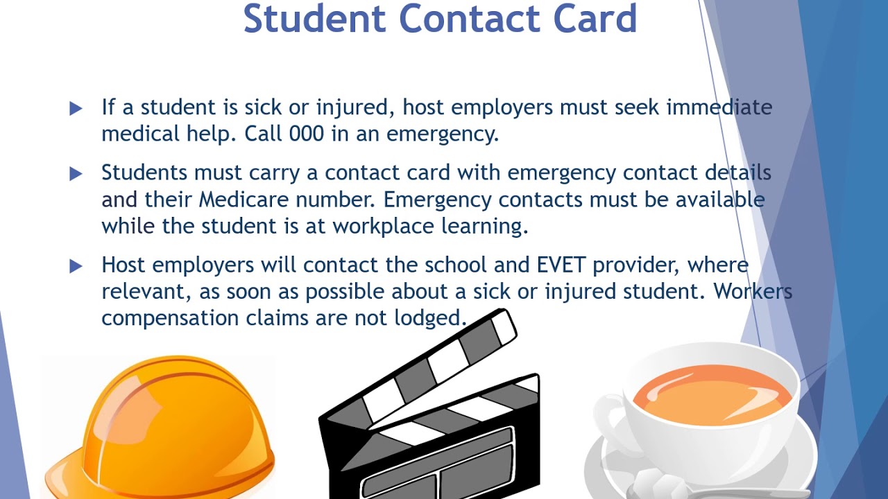 Safety and Emergency Procedures - Student Contact Card - YouTube