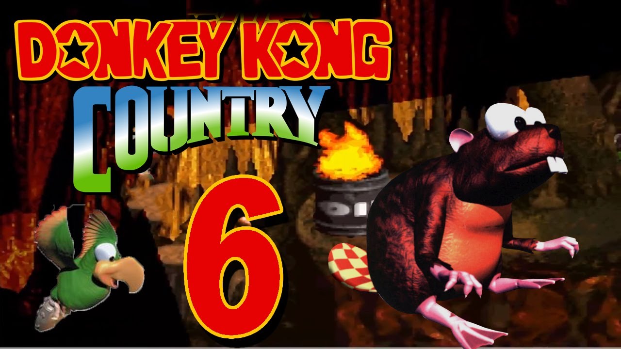 DONKEY KONG COUNTRY 🦍 #6: A wild Squawks appeared - YouTube