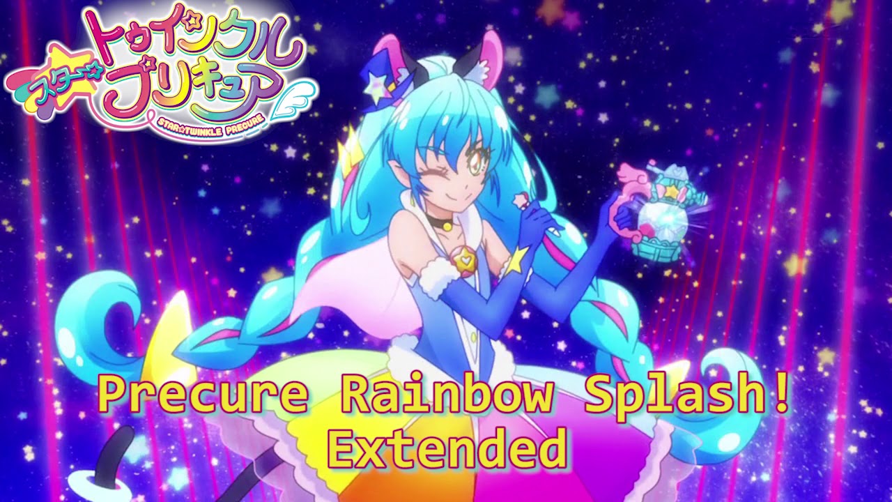Precure Rainbow Splash! - Star Twinkle Precure Music Extended - YouTube