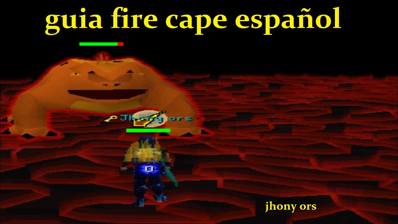 Fire Cape Guia español OSRS 2025 - YouTube