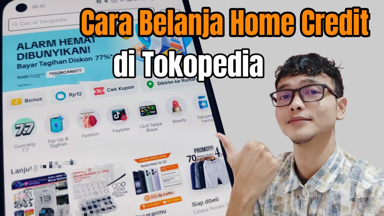 Cara Belanja Home Credit di Tokopedia Terbaru 2025 - YouTube