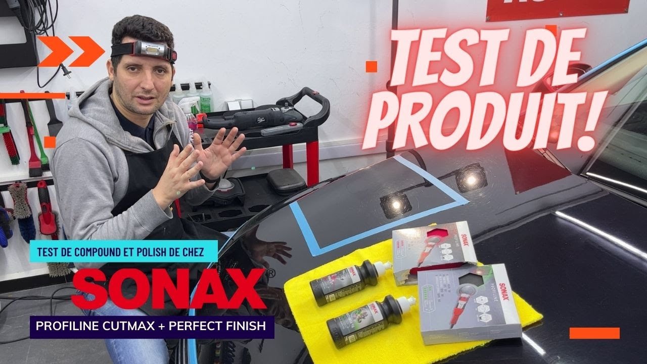Sonax Profiline Cutmax + Perfect Finish : Test de produits #1 DZ - YouTube