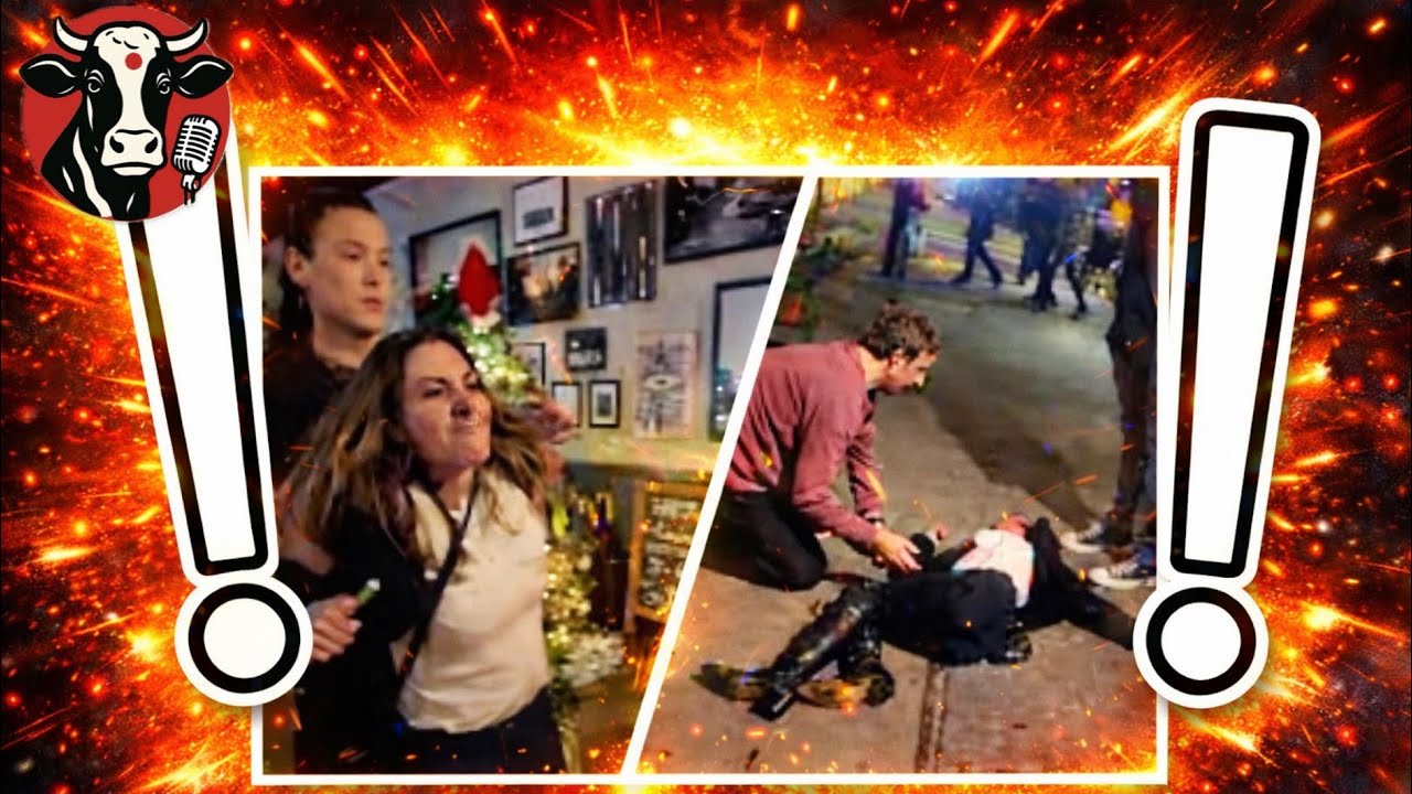Drunk Woman Body Slammed at San Francisco Bar - YouTube