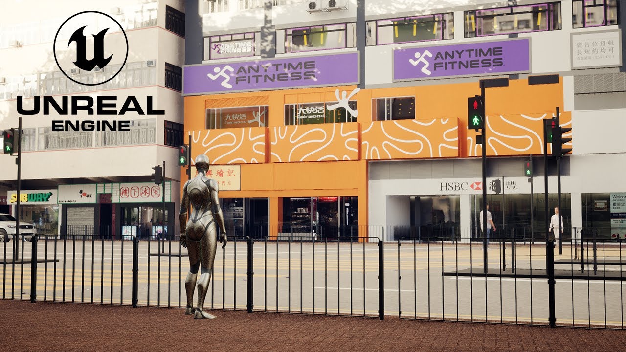 Unreal Engine 5 Archviz Lumen: Sunset at Quarry Bay Hong Kong︱Cube ...