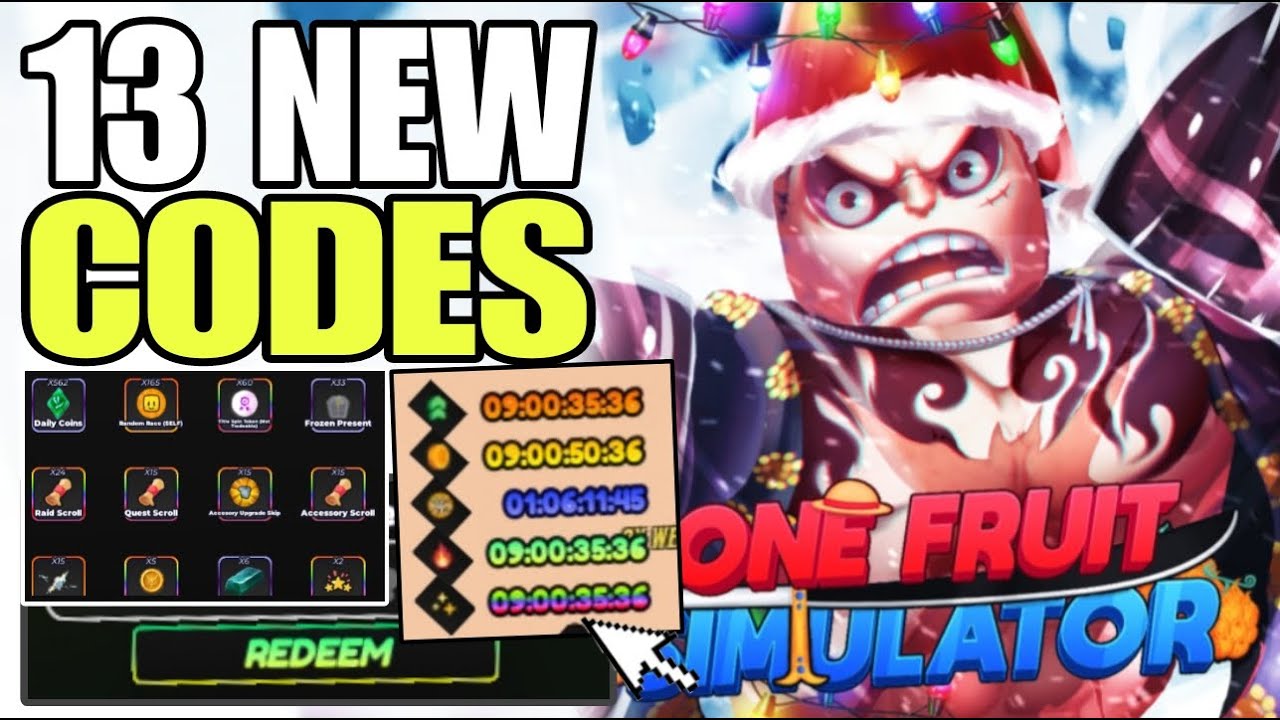 *NEW UPDATE* ROBLOX ONE FRUIT SIMULATOR CODES 2024 | ONE FRUIT ...
