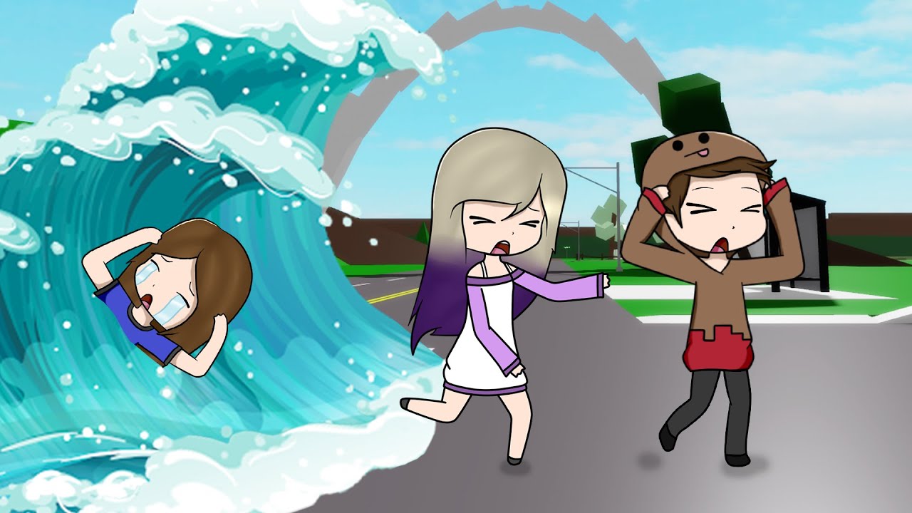 UN TSUNAMI DESTRUYE BROOKHAVEN!! PODREMOS SOBREVIVIR? EN ROBLOX - YouTube