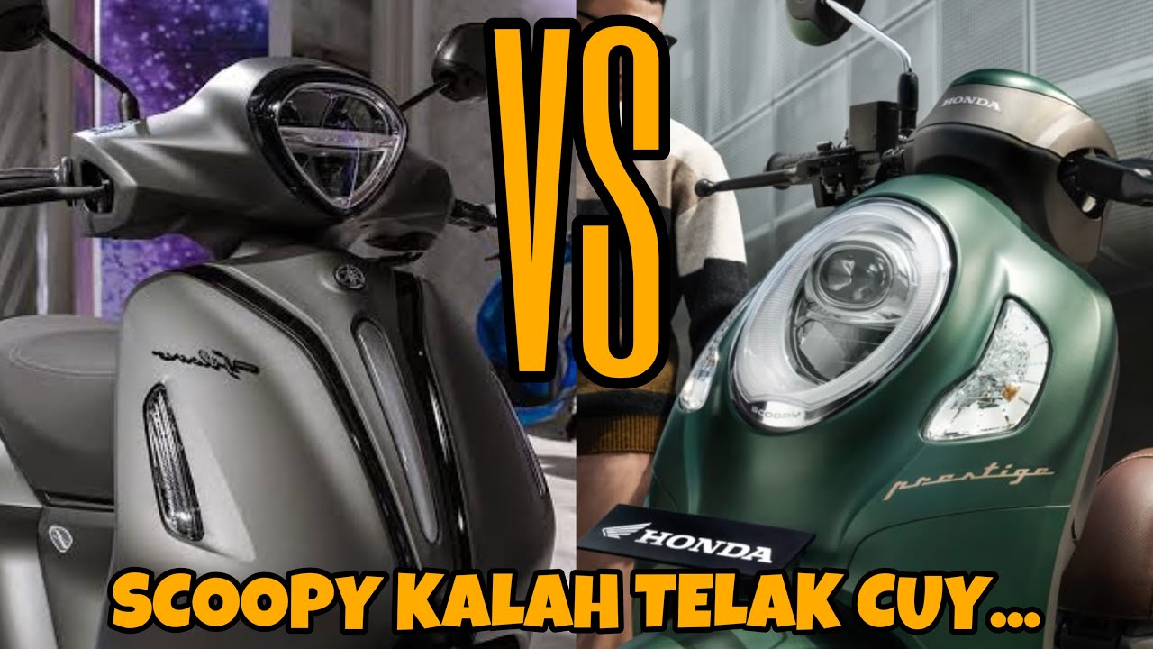 PILIH MANA ⁉️ HARGA BEDA 5 JUTA | YAMAHA GRAND FILANO VS HONDA SCOOPY ...